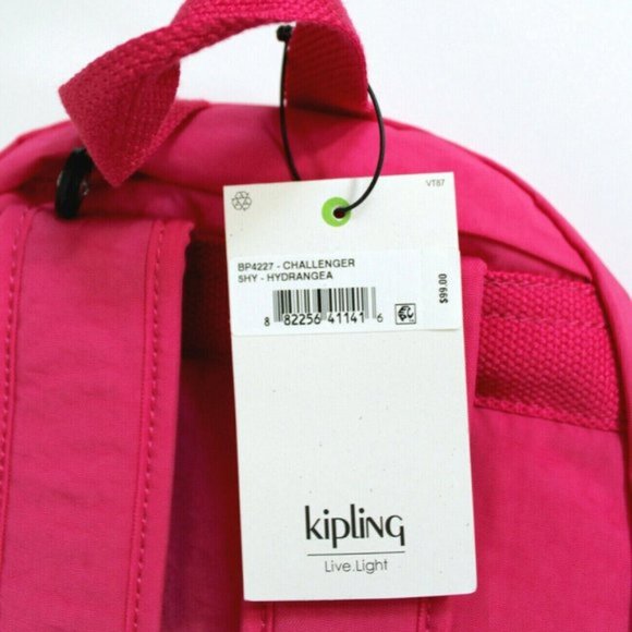 Kipling | Bags | Kipling Challenger Hydrangea Pink Backpack | Poshmark